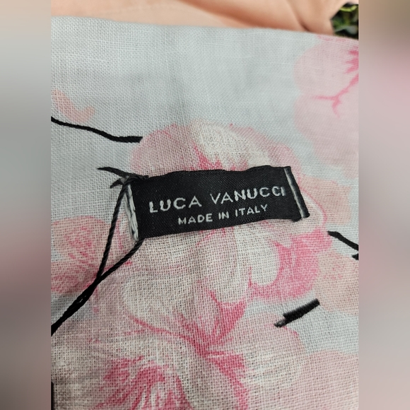 Luca Vanucci | Dresses | Luca Vanucci Made In Italy Womens Linen Dress ...